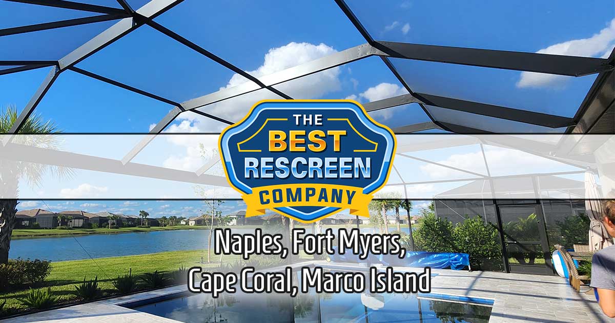 Screen Repair Service | Best Rescreen Company