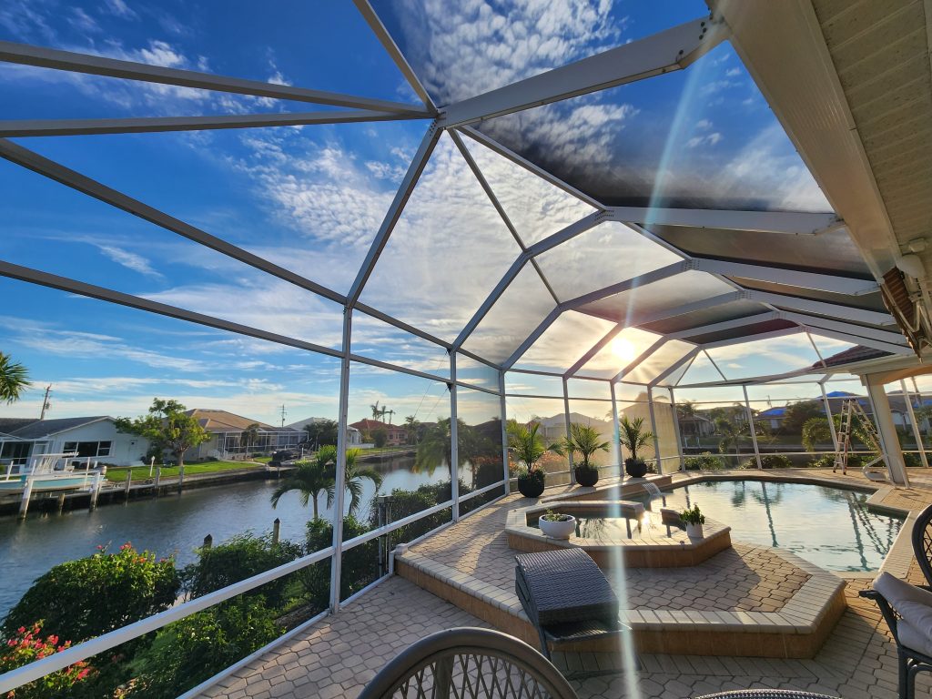 The Lifespan of Different Pool Cage Screen Materials - Best Rescreen ...